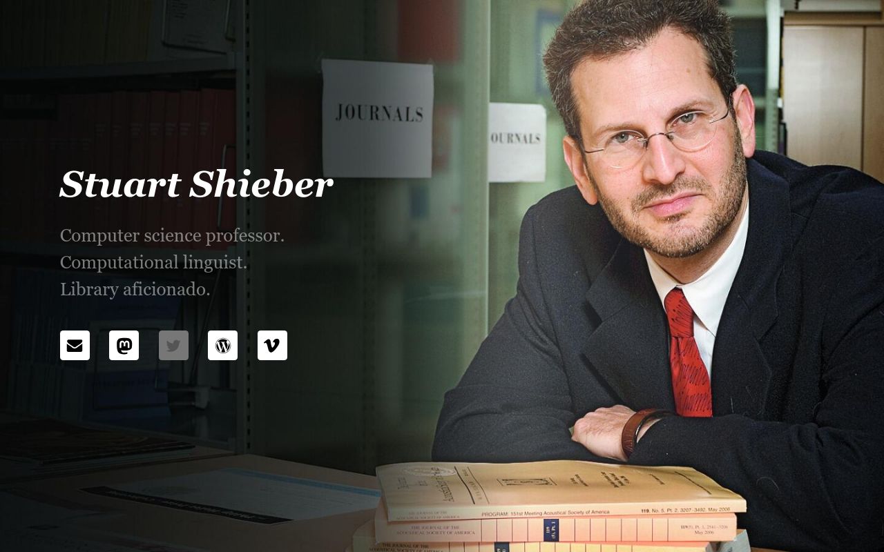 Stuart Shieber